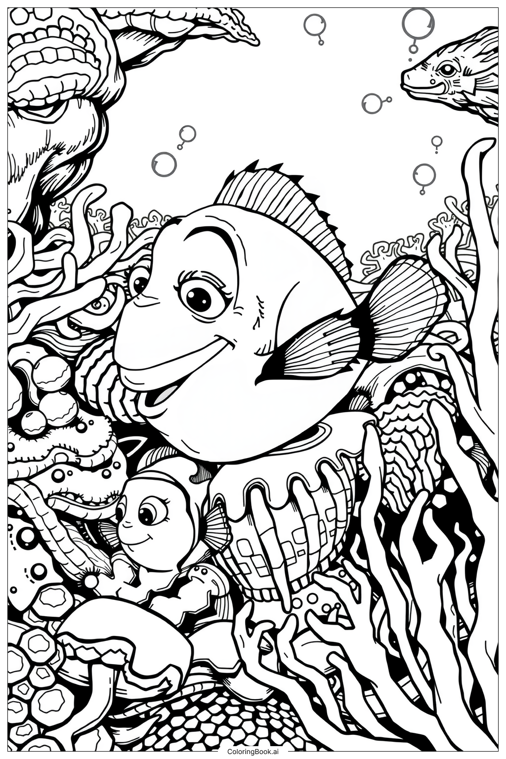 The 25 Best Finding Nemo Coloring Pages Ideas On