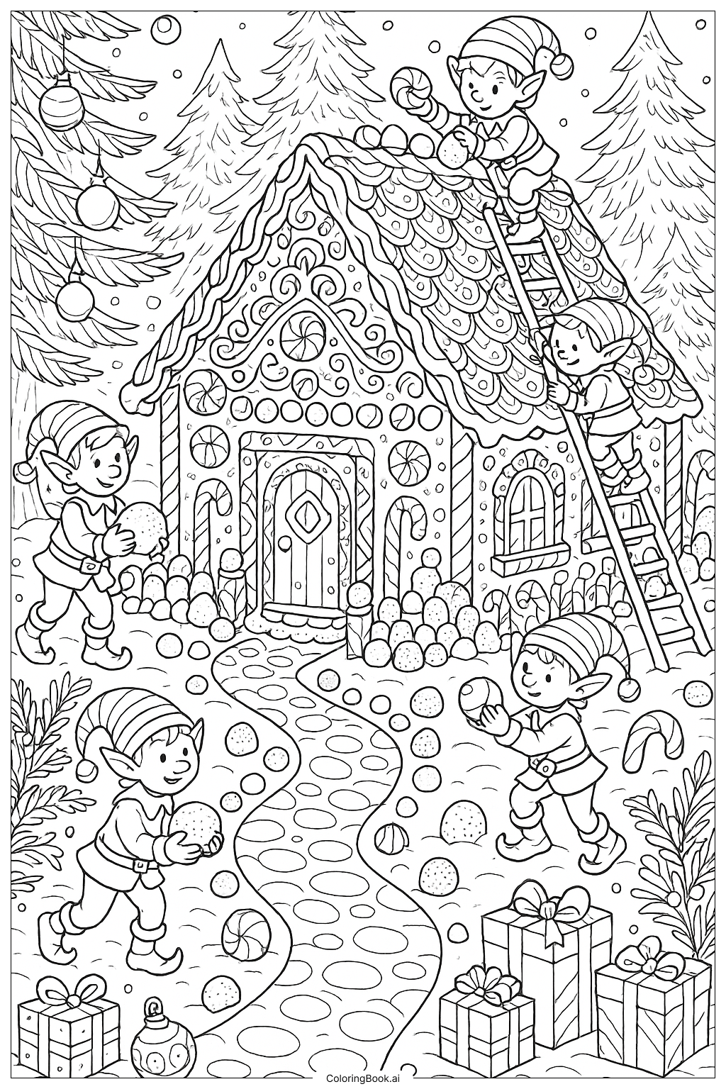 Free Coloring Page Friday Hansel And Gretel With Images