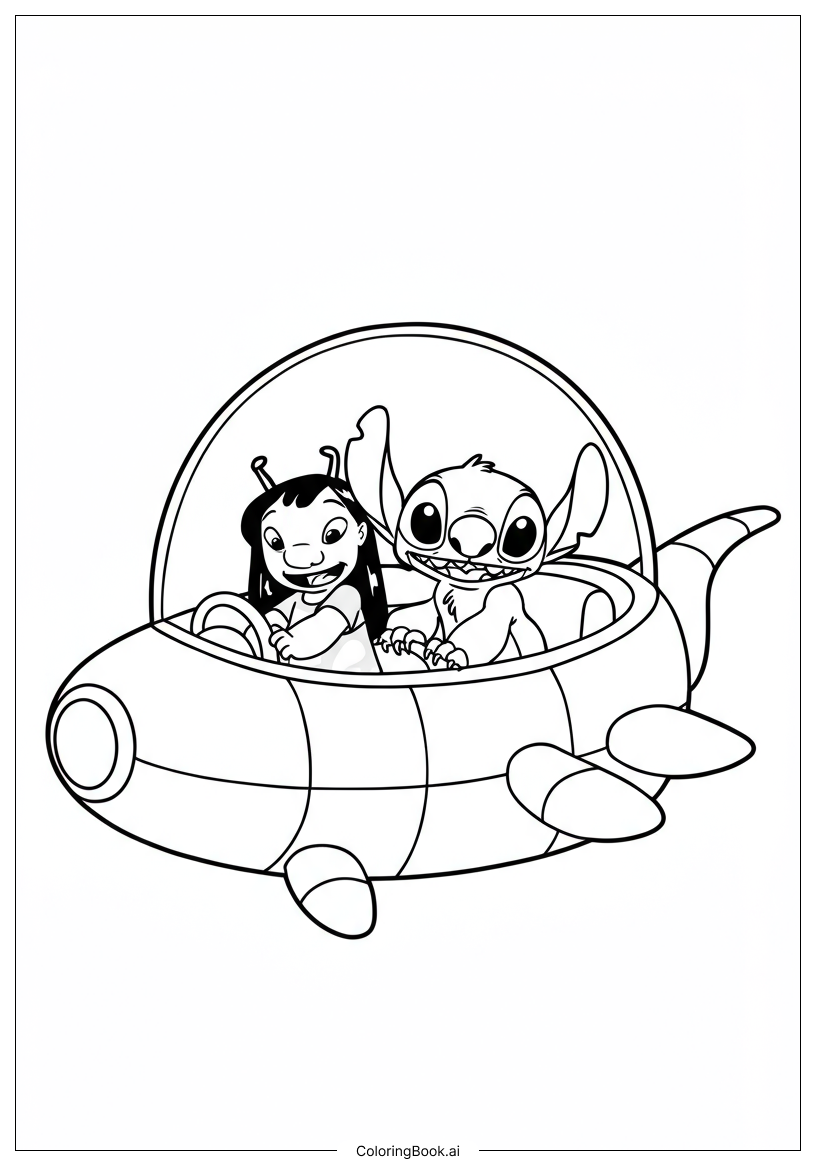 Lilo And Stitch Coloring Pages Free Lineart Drawing Ideas 684 Stitch
