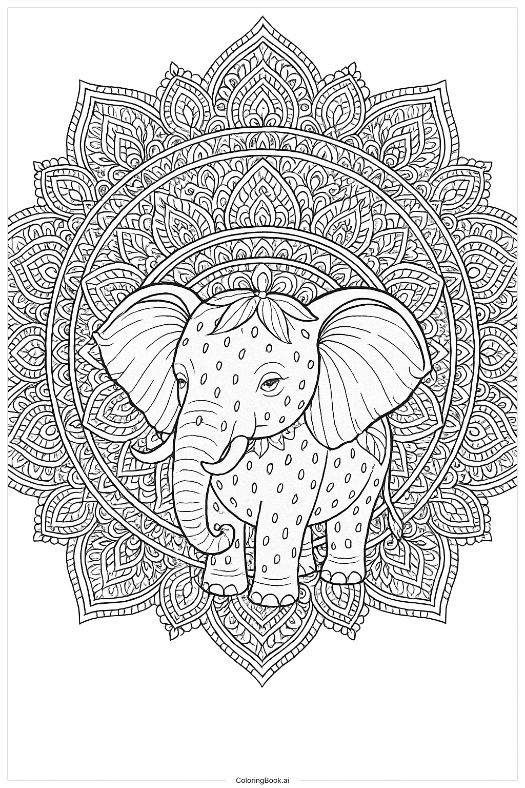 Free AI Coloring Pages Generator - ColoringBook AI