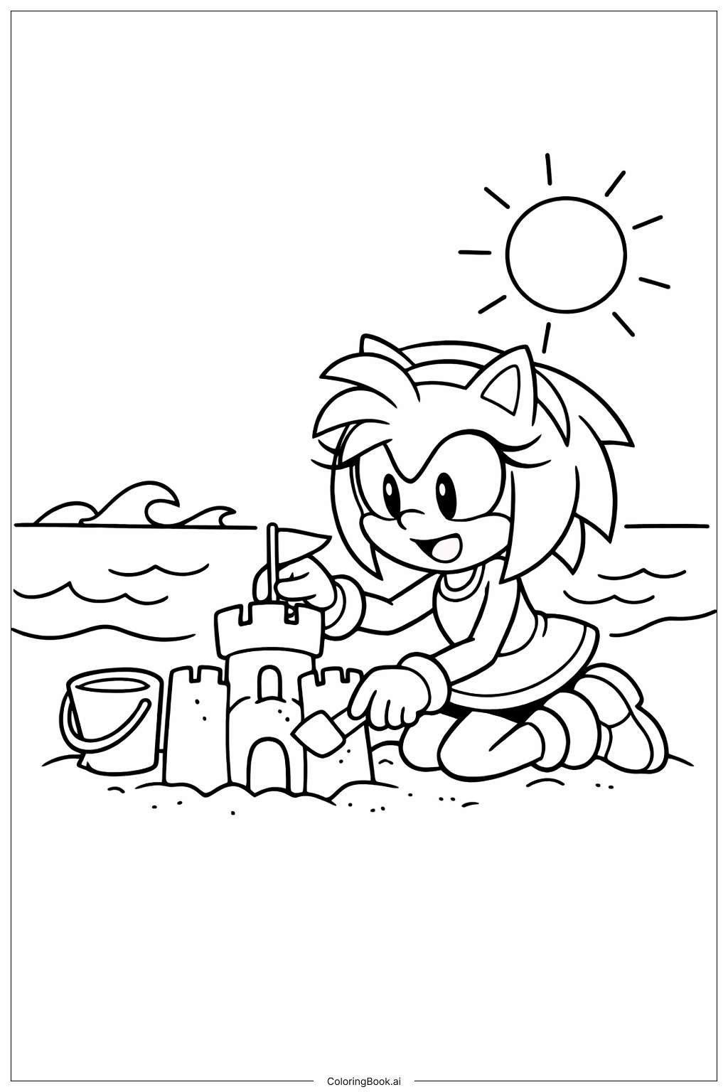 Kostenloser KI-Ausmalbilder Generator - ColoringBook AI