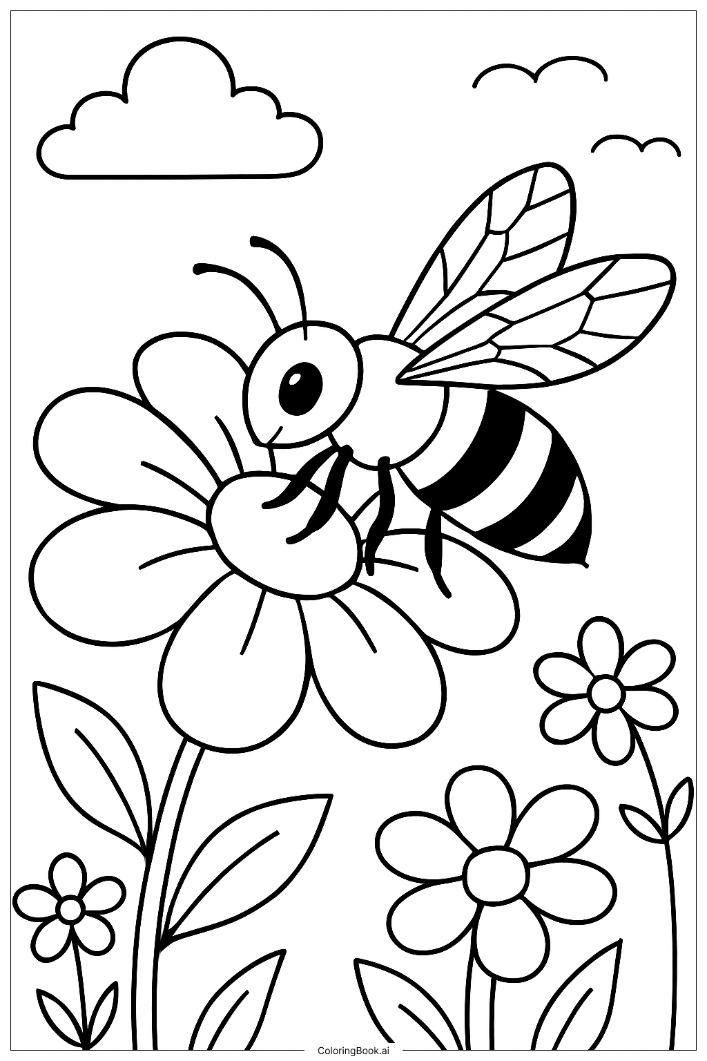 Free AI Coloring Pages Generator - ColoringBook AI