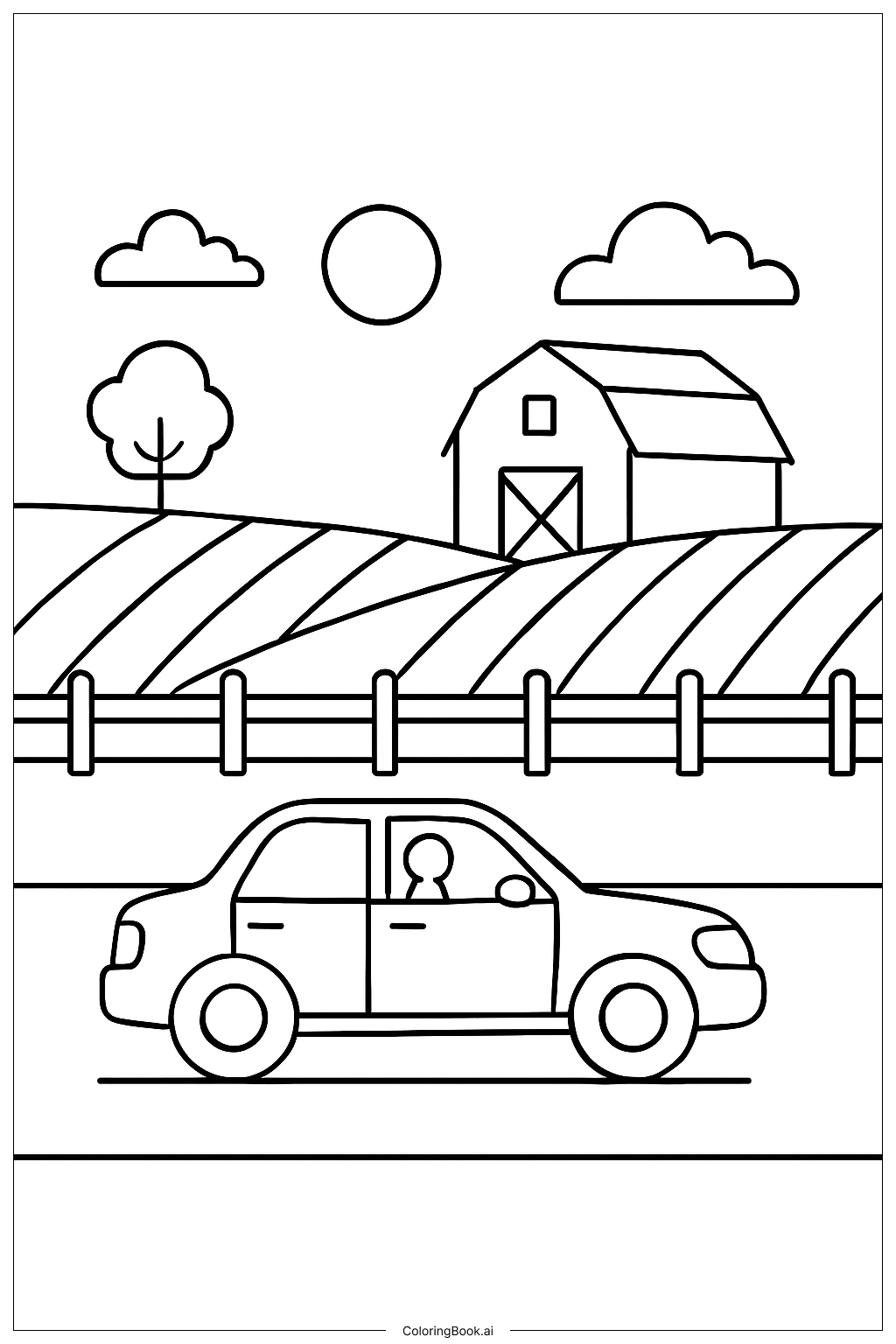 Free AI Coloring Pages Generator - ColoringBook AI