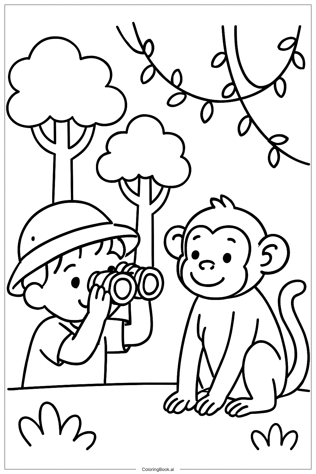 Générateur gratuit de coloriages IA - ColoringBook AI