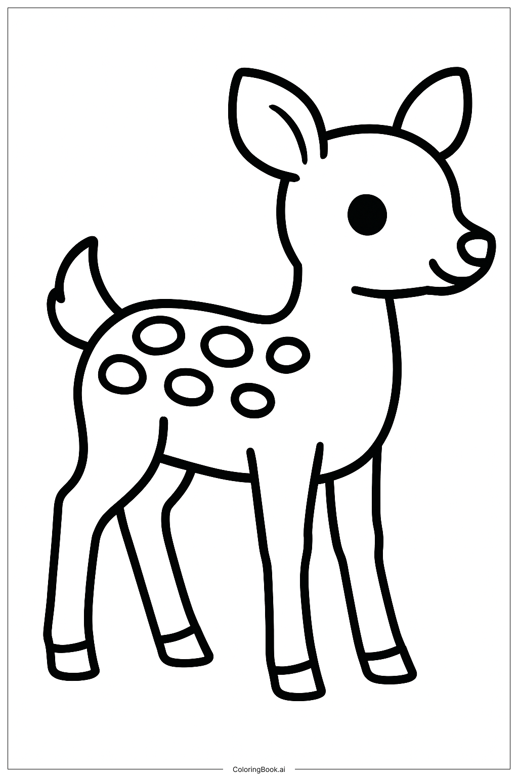 Animal In Garden Coloring Page (Free PDF&PNG Printable)
