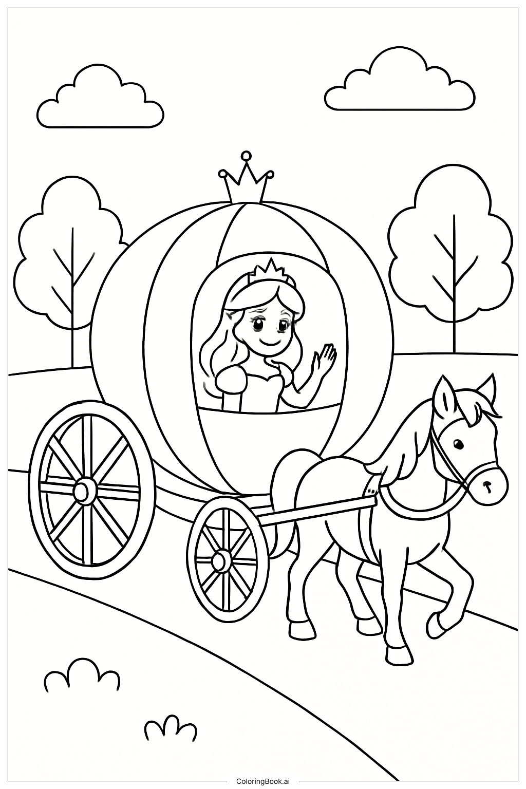 Free AI Coloring Pages Generator - ColoringBook AI