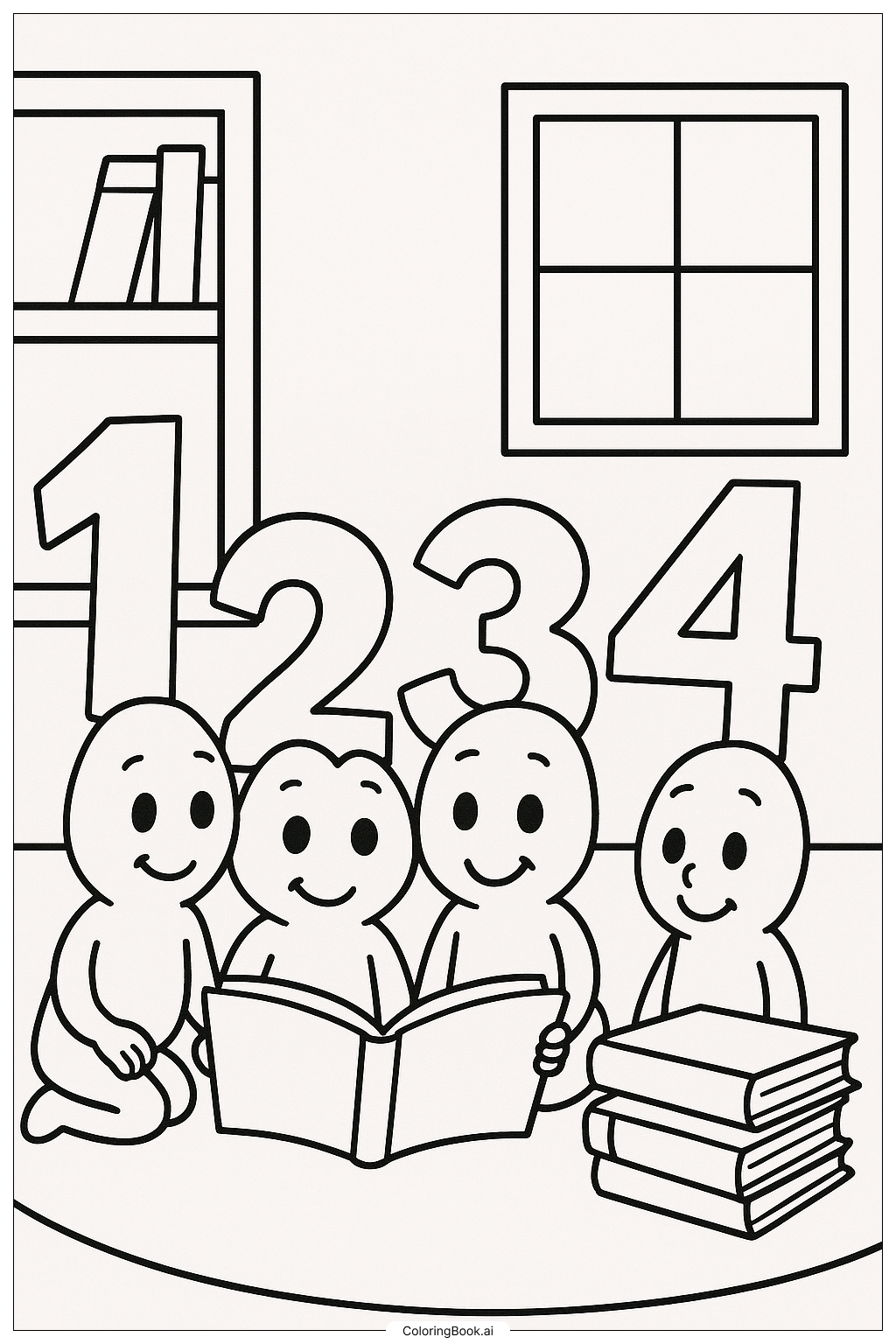 Free AI Coloring Pages Generator - ColoringBook AI