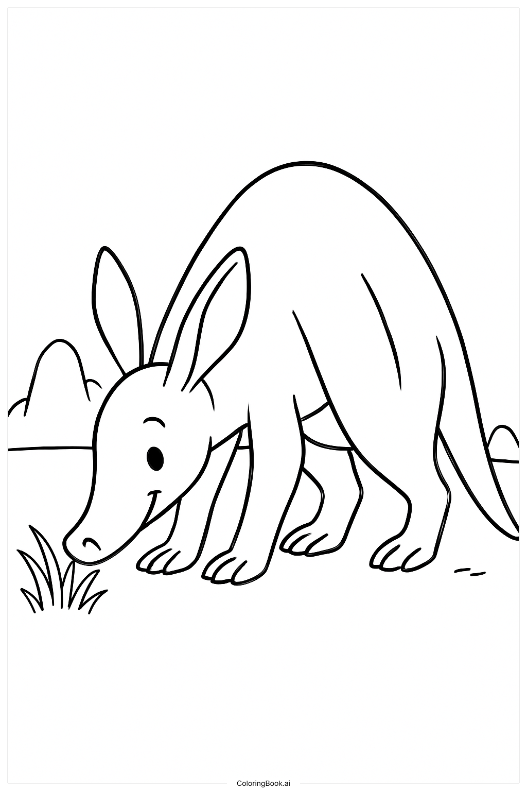 Letter A Ant Parade Coloring Page (Free PDF&PNG Printable)