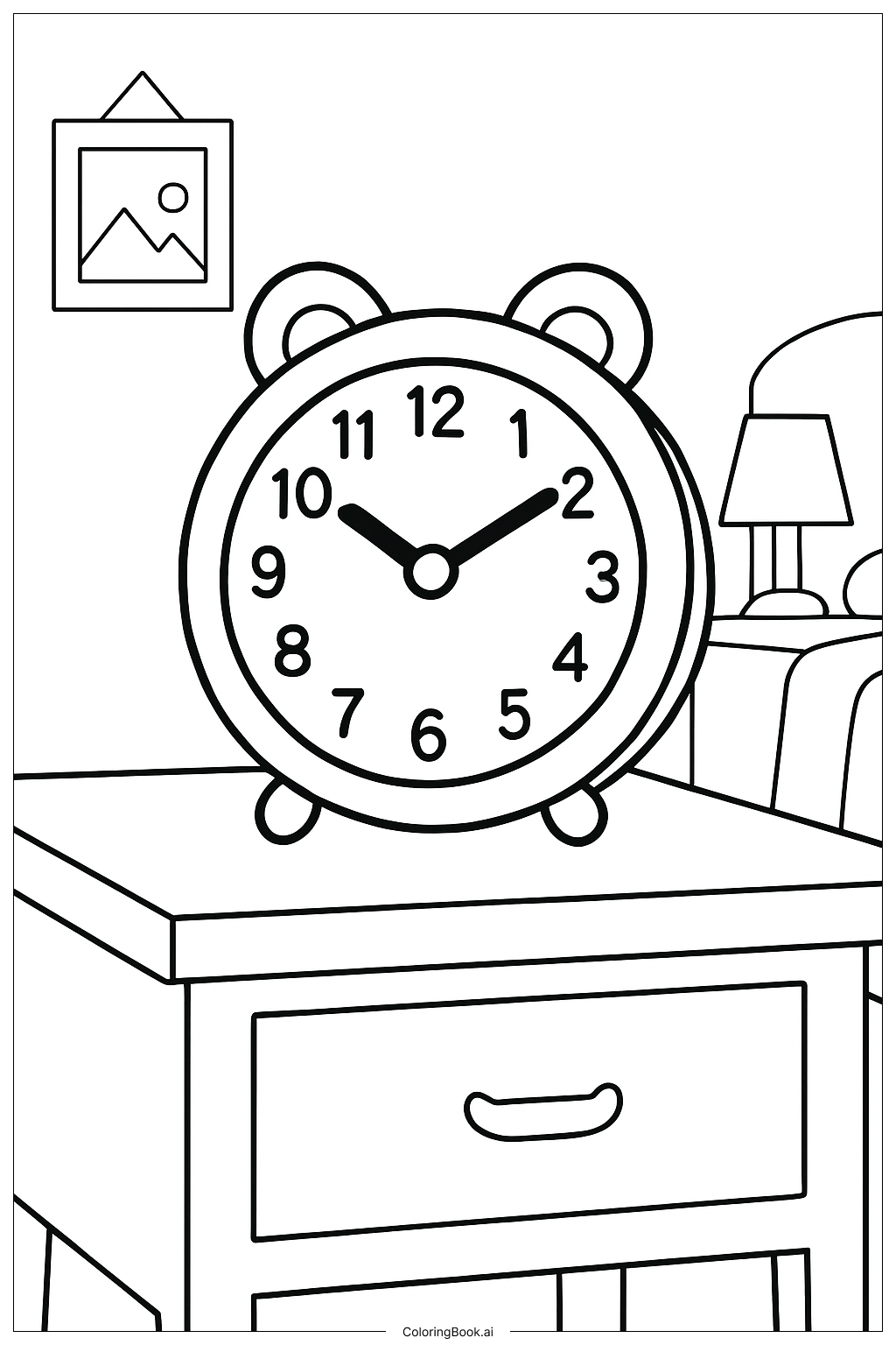 Math Rocket Shapes Coloring Page (Free PDF&PNG Printable)