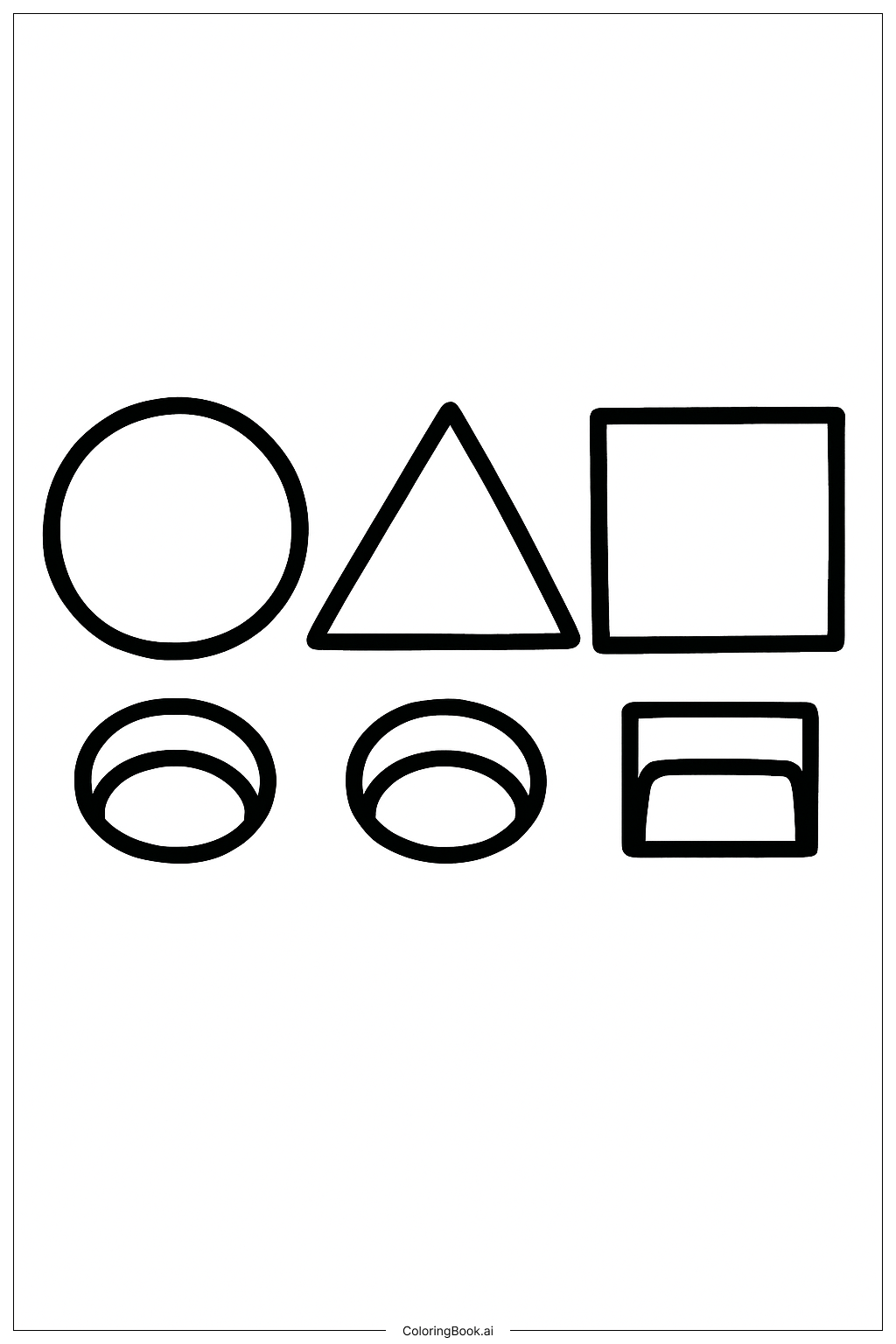 Trang Tô Màu Phân loại Hình học Toán học (Có thể In Miễn Phí dưới định ...