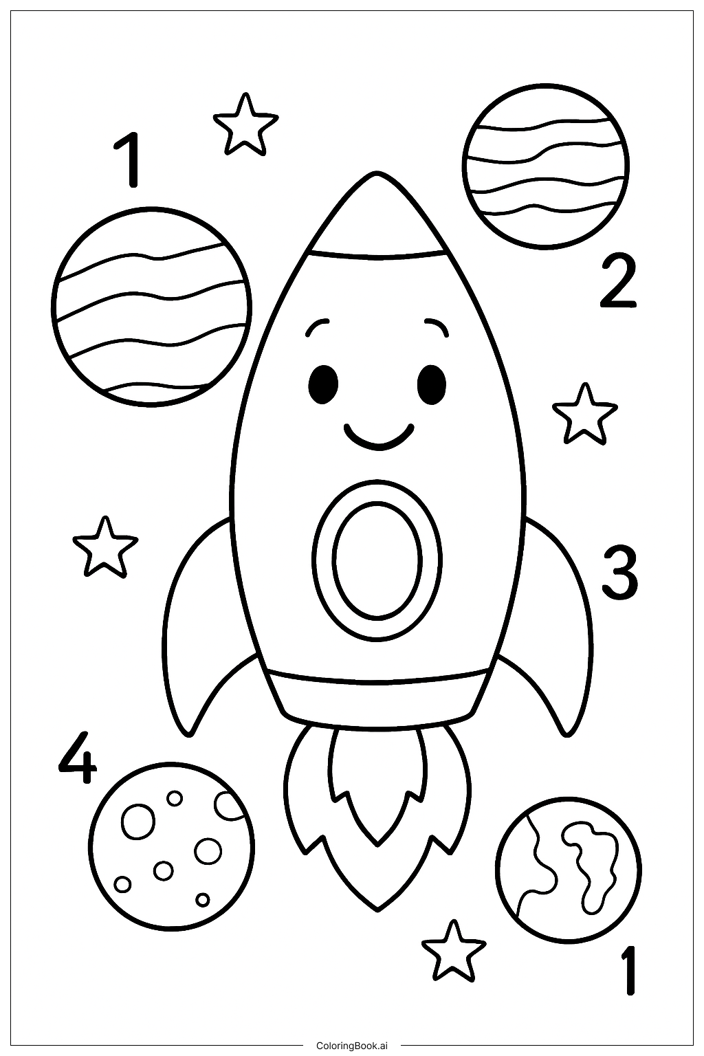 Math Space Count Coloring Page (Free PDF&PNG Printable)