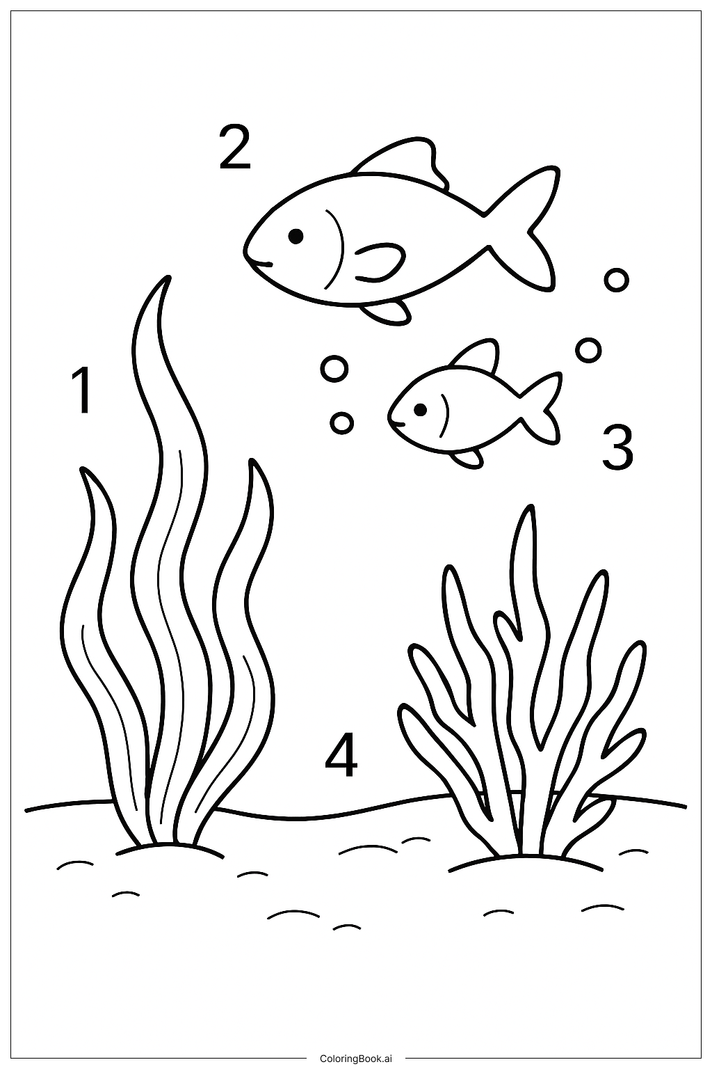 Math Train Shapes Coloring Page (Free PDF&PNG Printable)