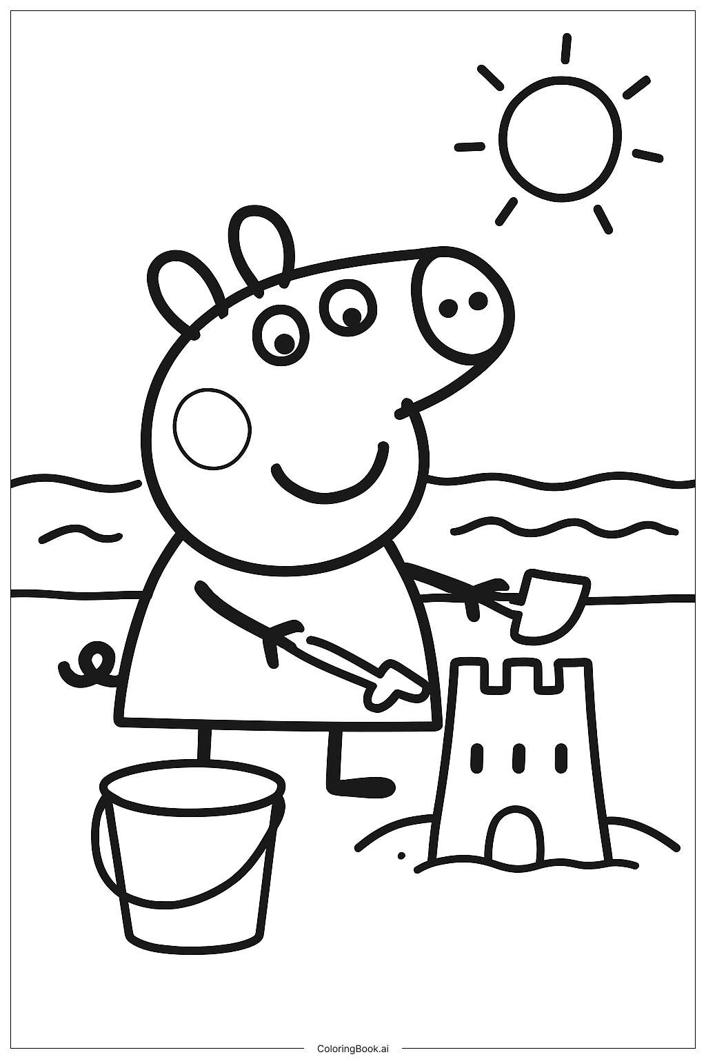 Free AI Coloring Pages Generator - ColoringBook AI