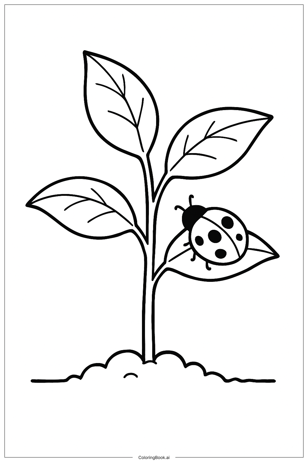 Plant Market Stand Coloring Page (Free PDF&PNG Printable)