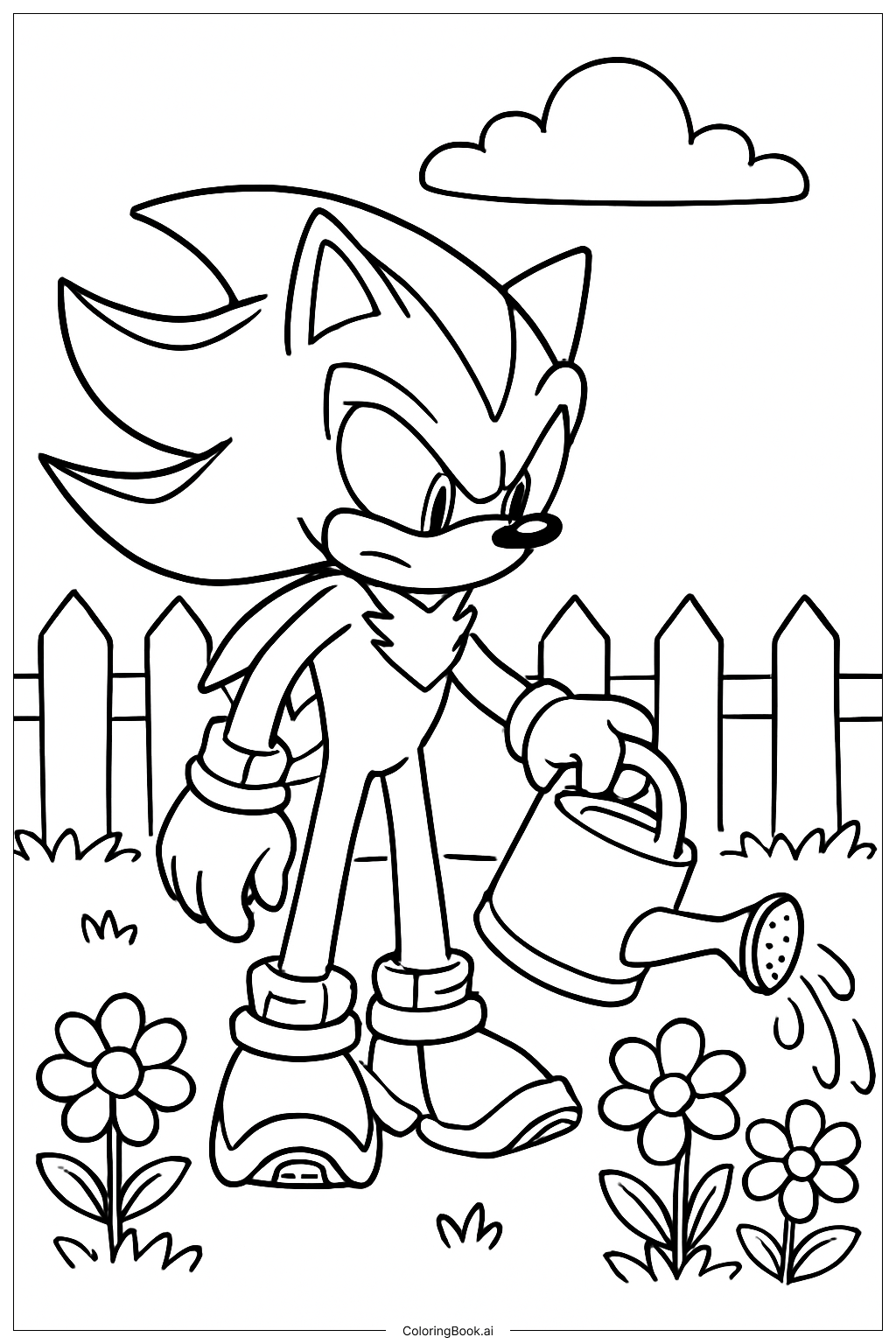 Free AI Coloring Pages Generator - ColoringBook AI