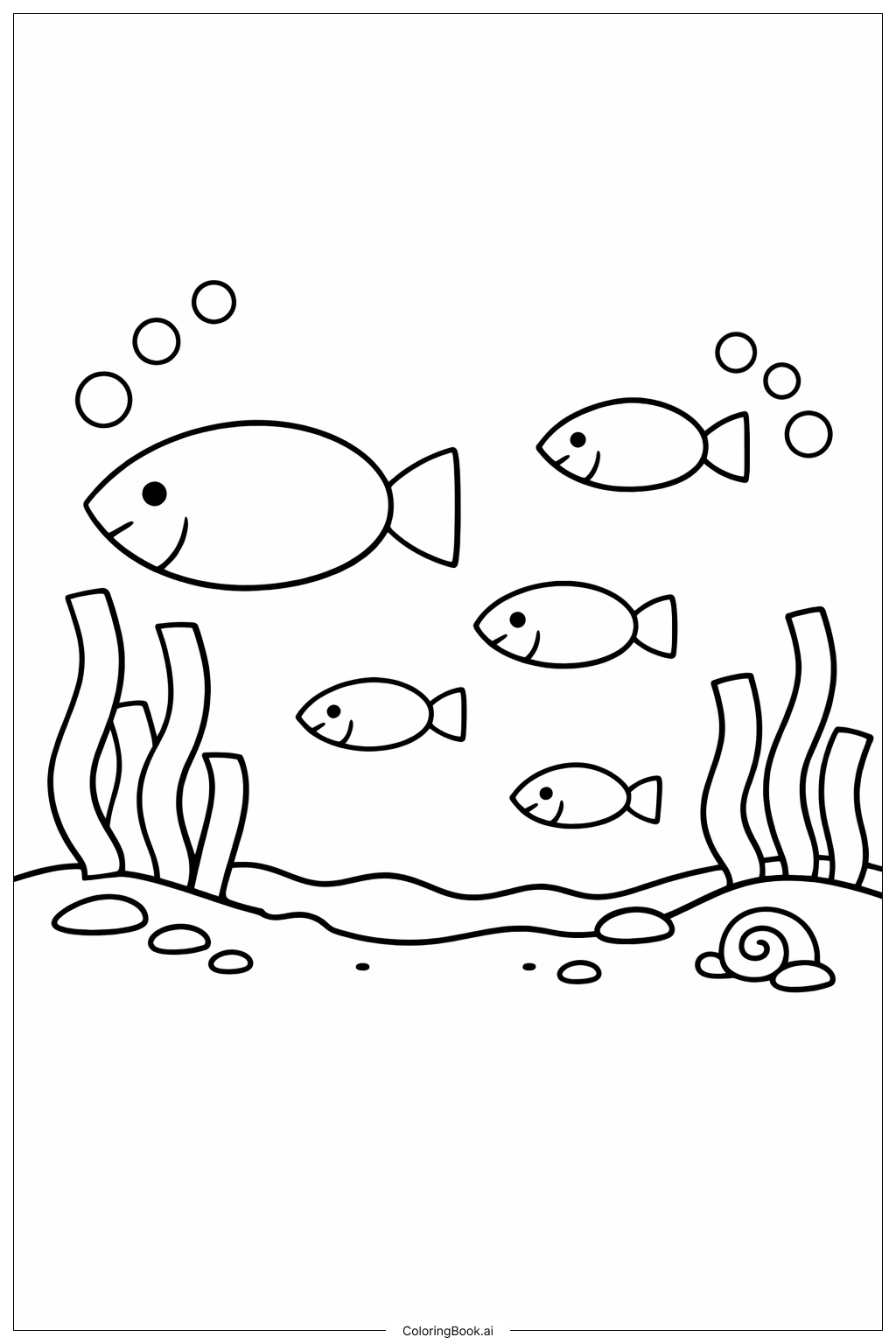 Shapes Tree Trio Coloring Page (Free PDF&PNG Printable)