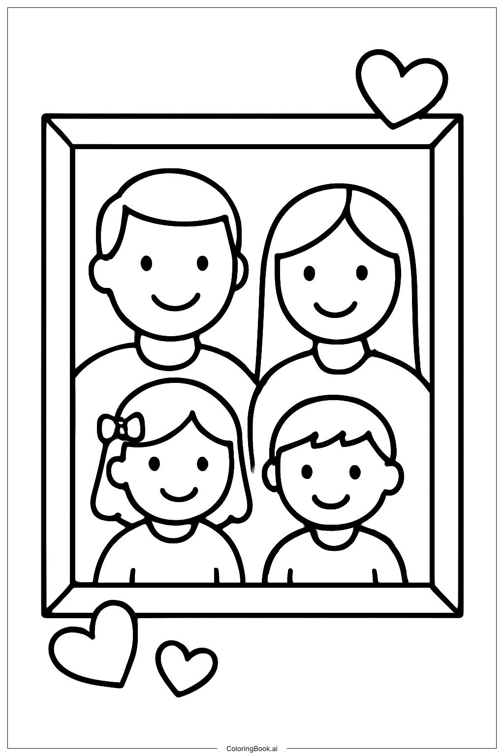 情人節小信封 填色頁（免費 PDF&PNG 可列印）